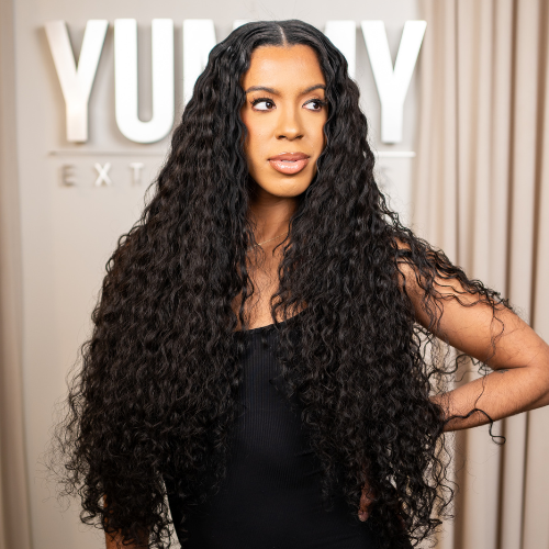 Caring for Your Raw LAO Lush Curly Extensions + The Best Matching Lace