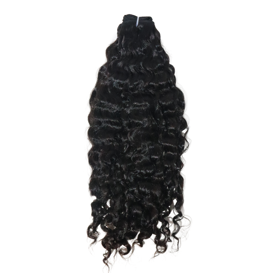 YUMMY Raw Burma Curly Hair Extensions - Premium Tight Curl Texture